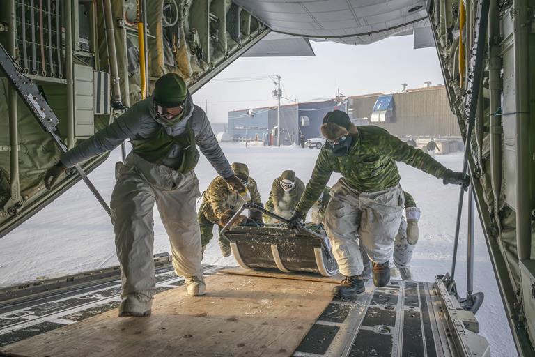 Canada highlights arctic aviation capability with far-northern drills ...